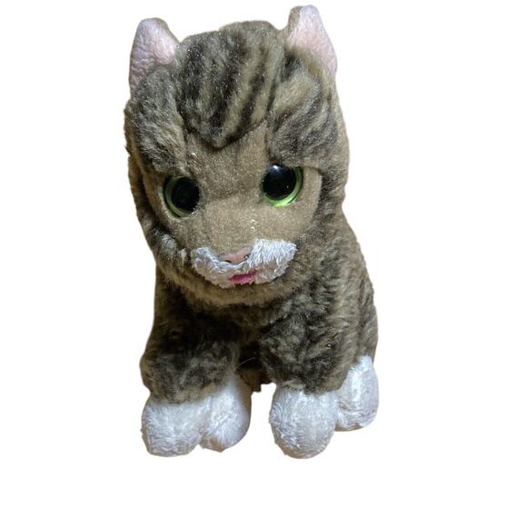 Cuddle Barn | Toys | Cuddle Barn Lil Bub Realistic Tabby Cat Plush 6 ...